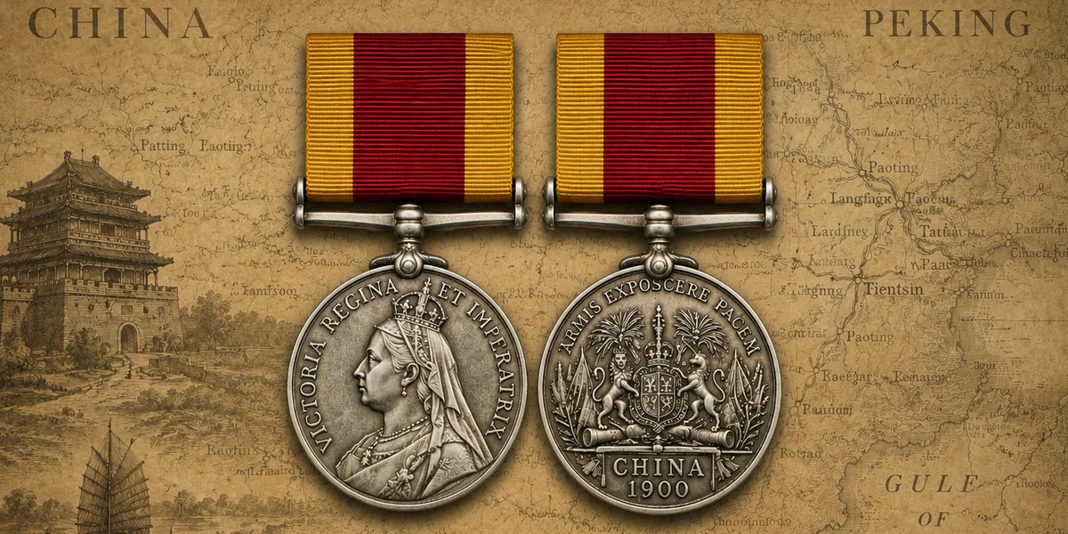 China Medal 1900 | Boxer Rebellion Medals, Clasps & Ribbon — Empire Medals