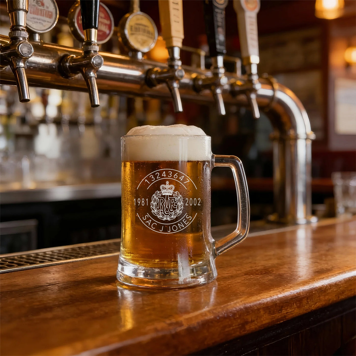 Military Engraved Beer Tankard 510ml | Empire Medals