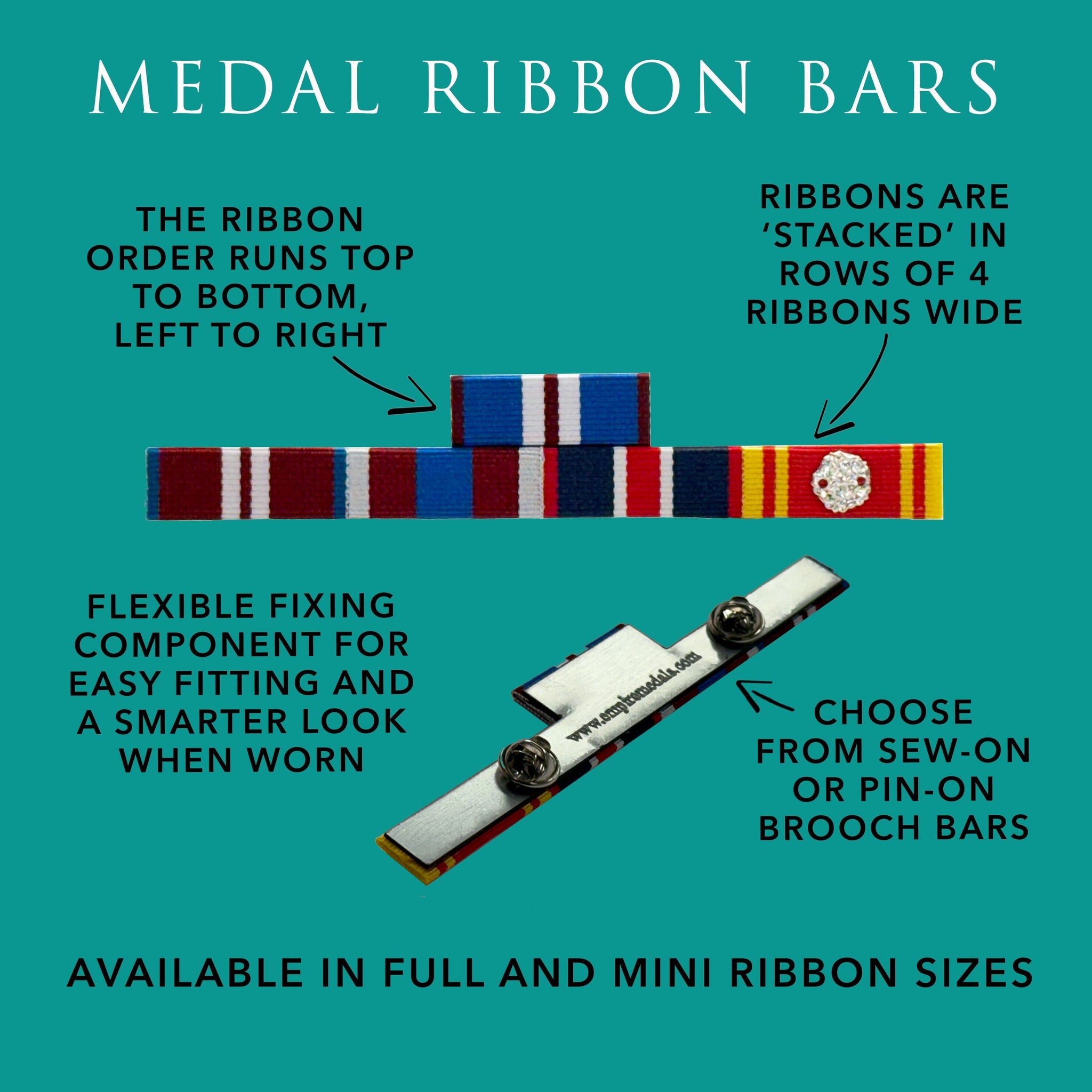 Ribbon Bars — Empire Medals