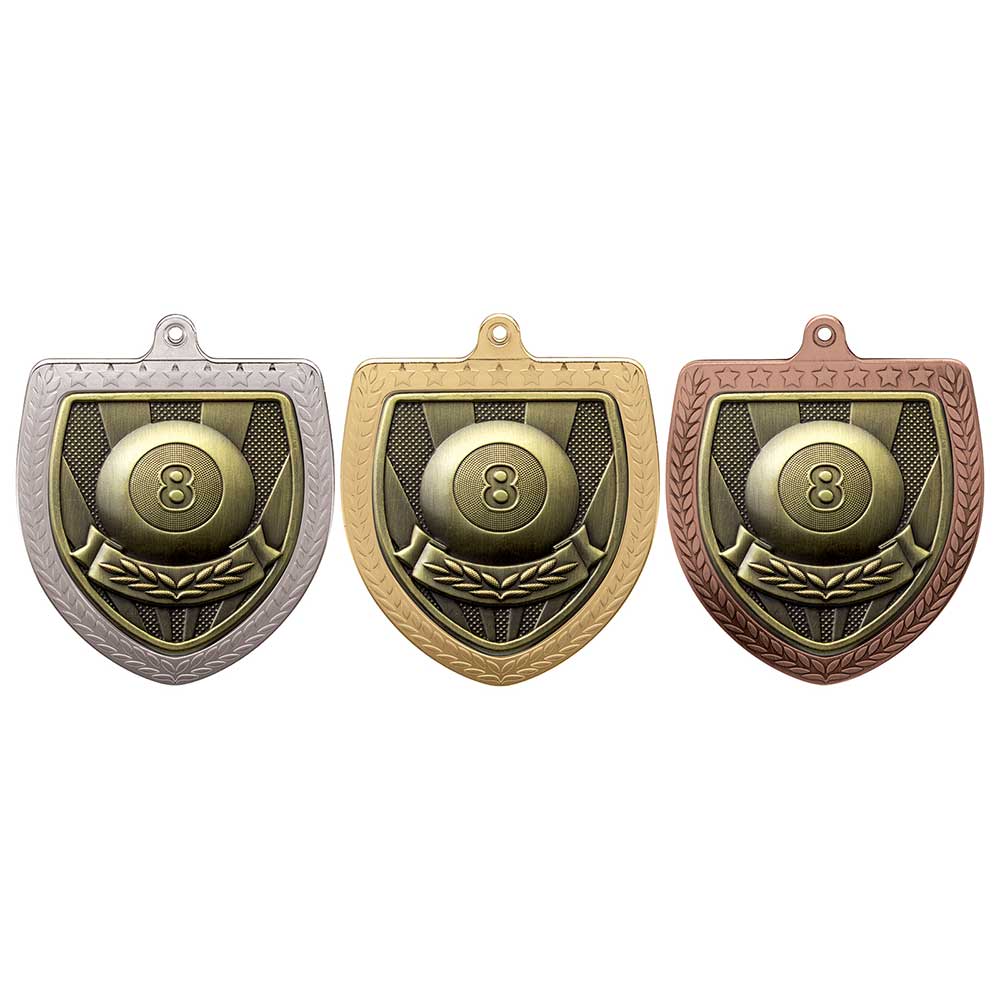 Cobra Pool Shield Medal — Empire Medals