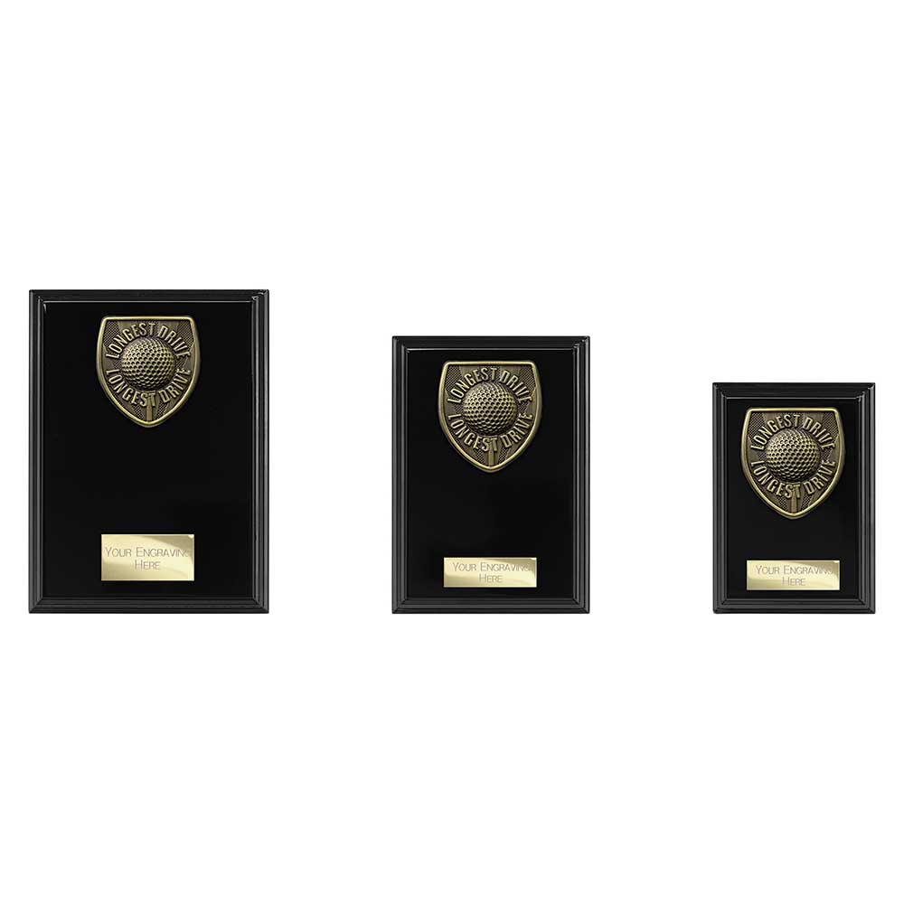 Cobra Plaque Golf Longest Drive Award — Empire Medals