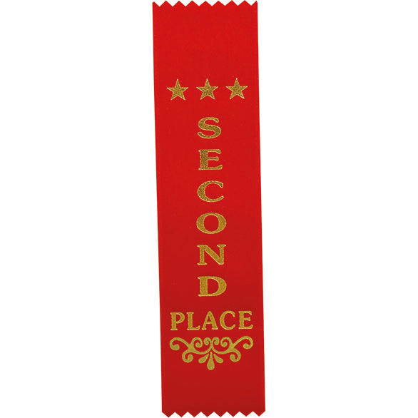Recognition 2nd Place Red Ribbon — Empire Medals