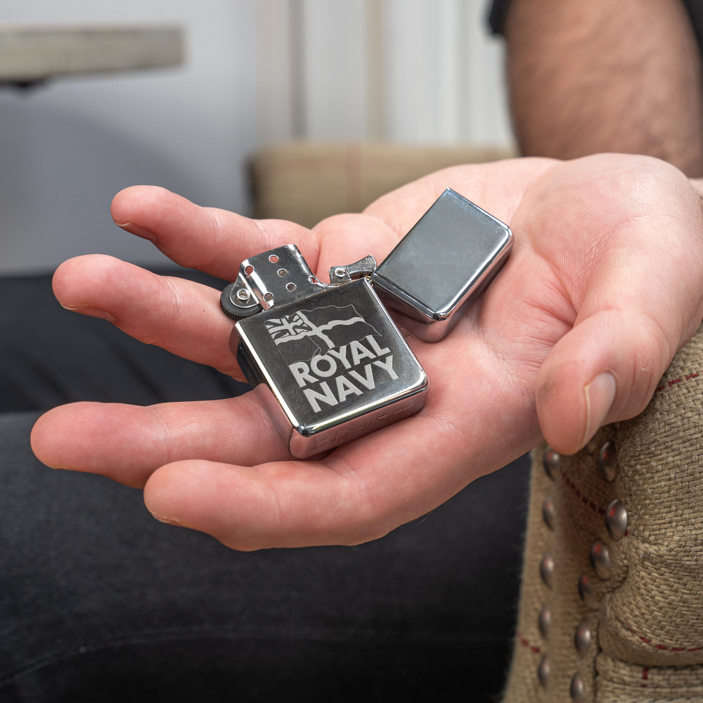 Personalised Military Zippo Style Lighter – Empire Medals