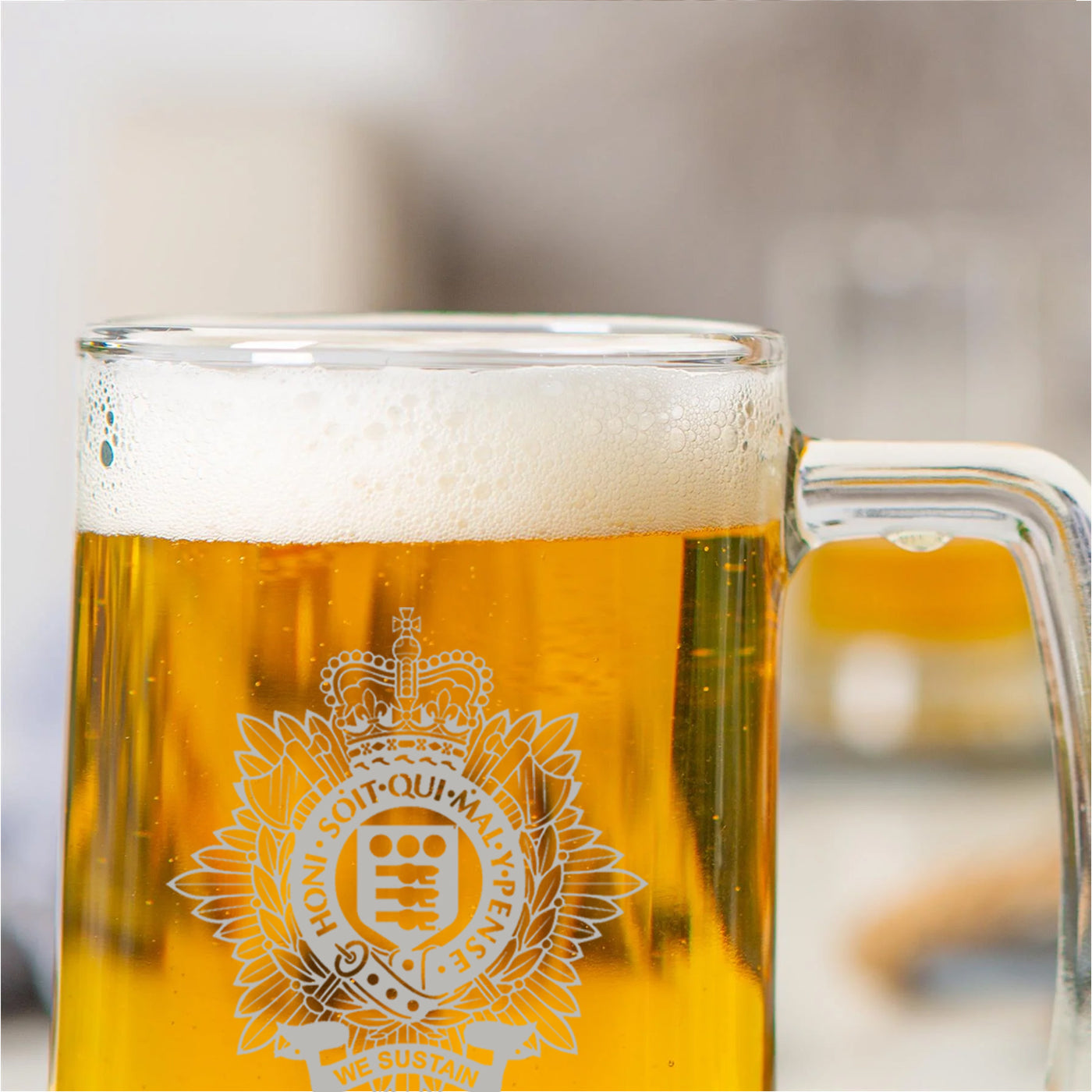 Military Engraved Beer Mug 510ml | Empire Medals
