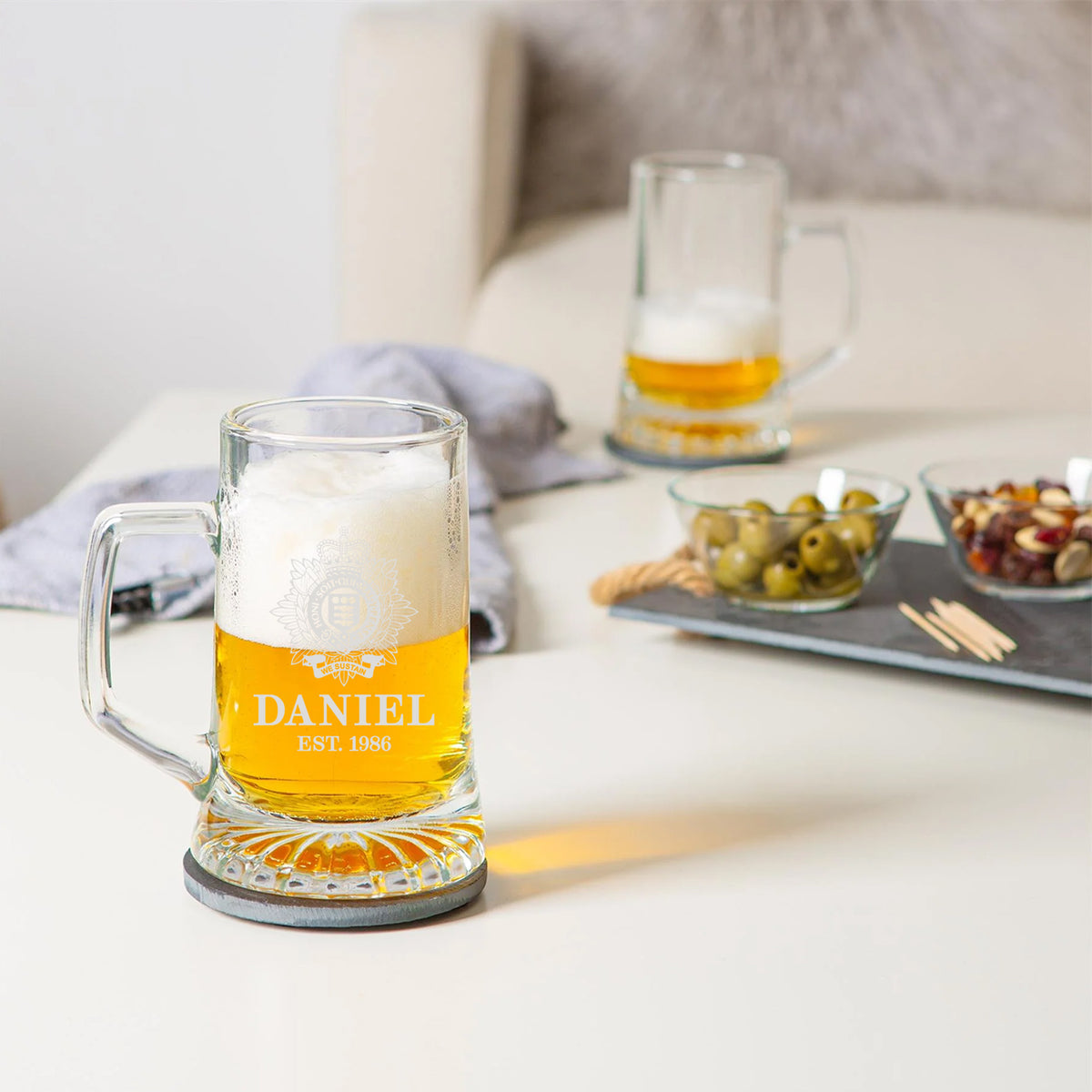 Military Engraved Beer Mug 510ml | Empire Medals