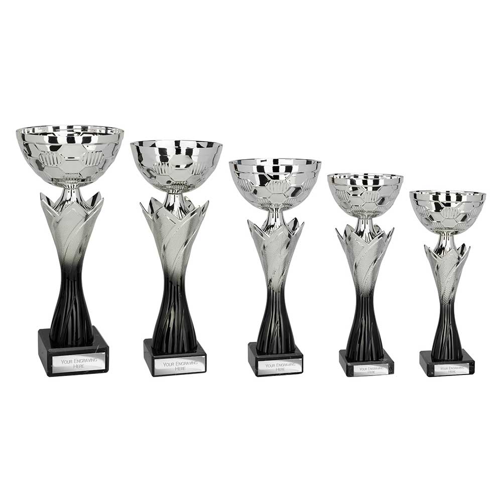 Blade Trophy Silver & Black — Empire Medals
