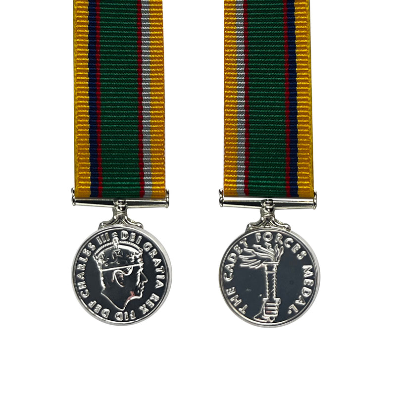 King Charles III Cadet Forces Miniature Medal – Empire Medals