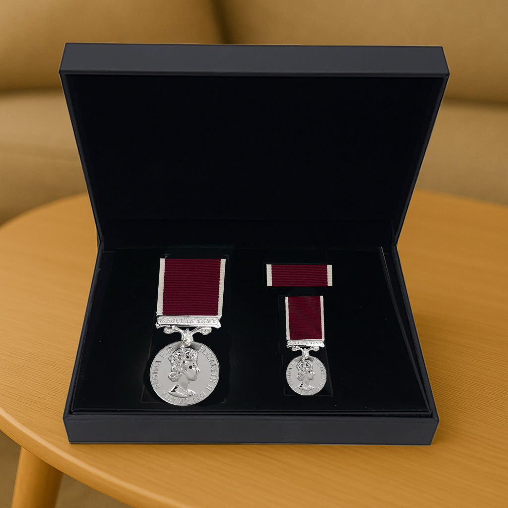 Army LSGC Medal EIIR Presentation Set | MoD Licensed | Empire Medals