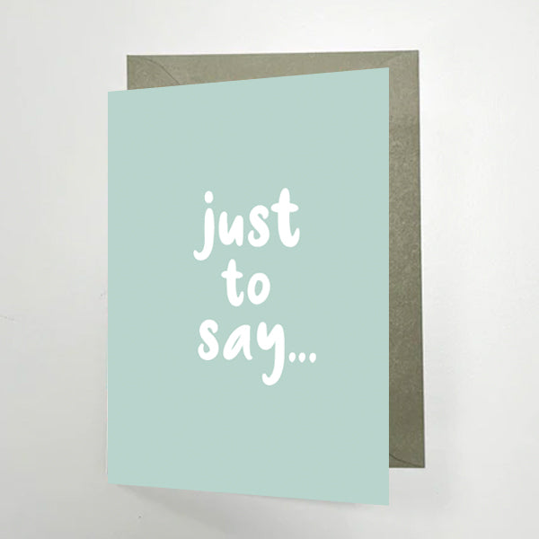 Congratulations Greetings Card Him Her Neutral Teal | Not Just a Print ...
