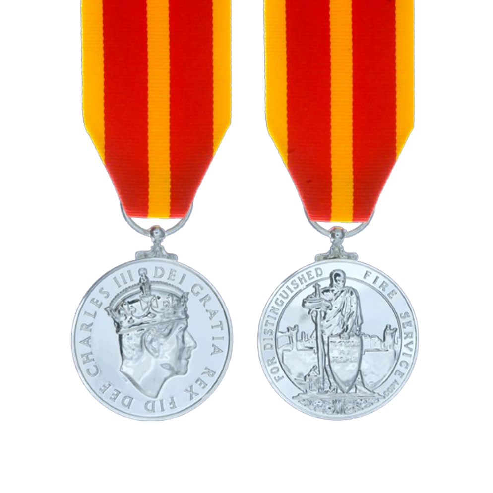 King's Fire Service Medal Miniature — Empire Medals