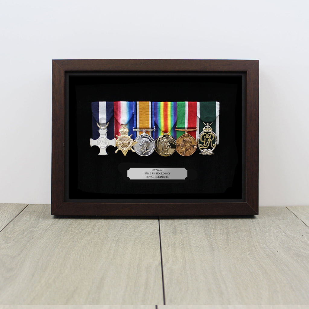 Free Standing Medal Cases — Empire Medals