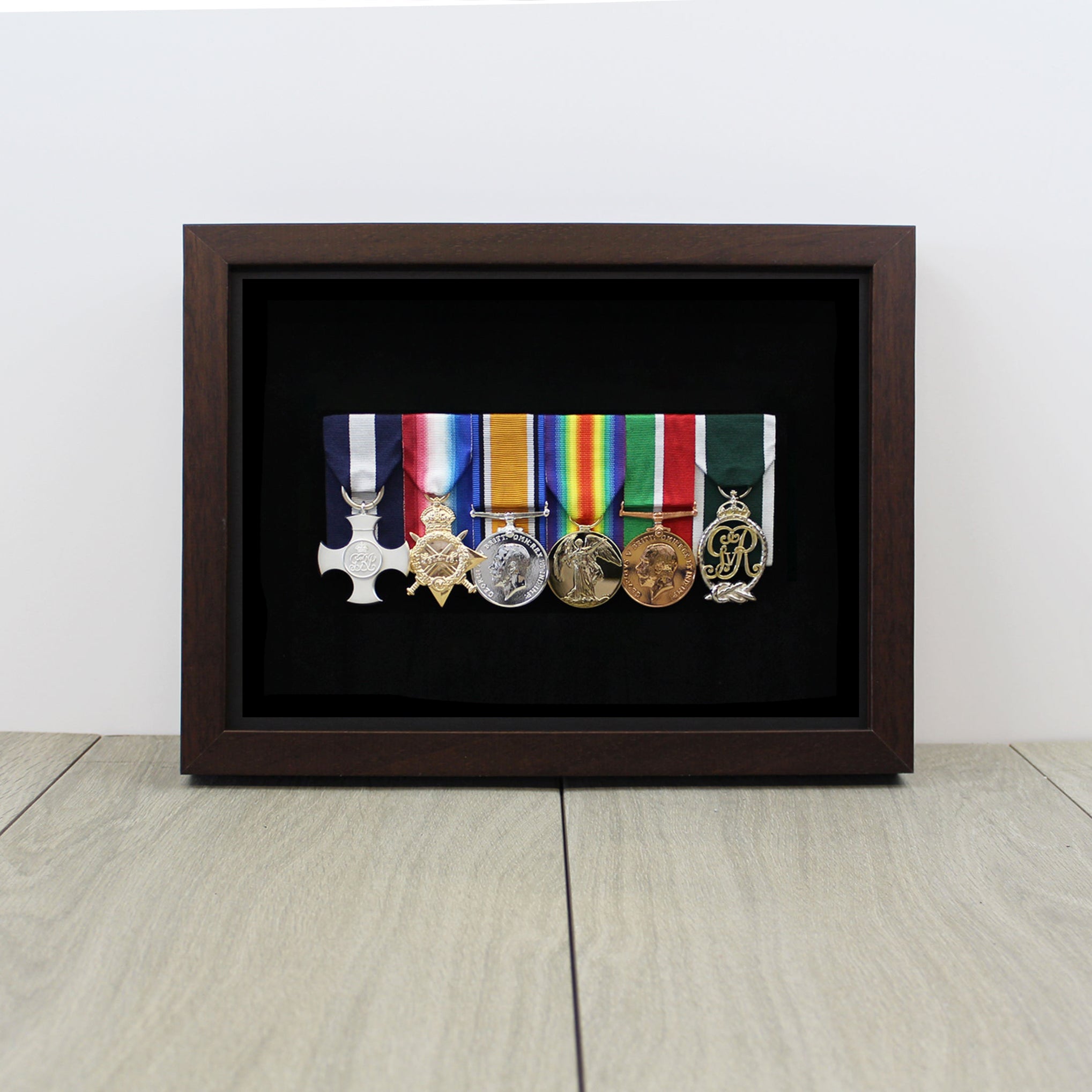 Freestanding Medal Display Case for 5+ Medals — Empire Medals