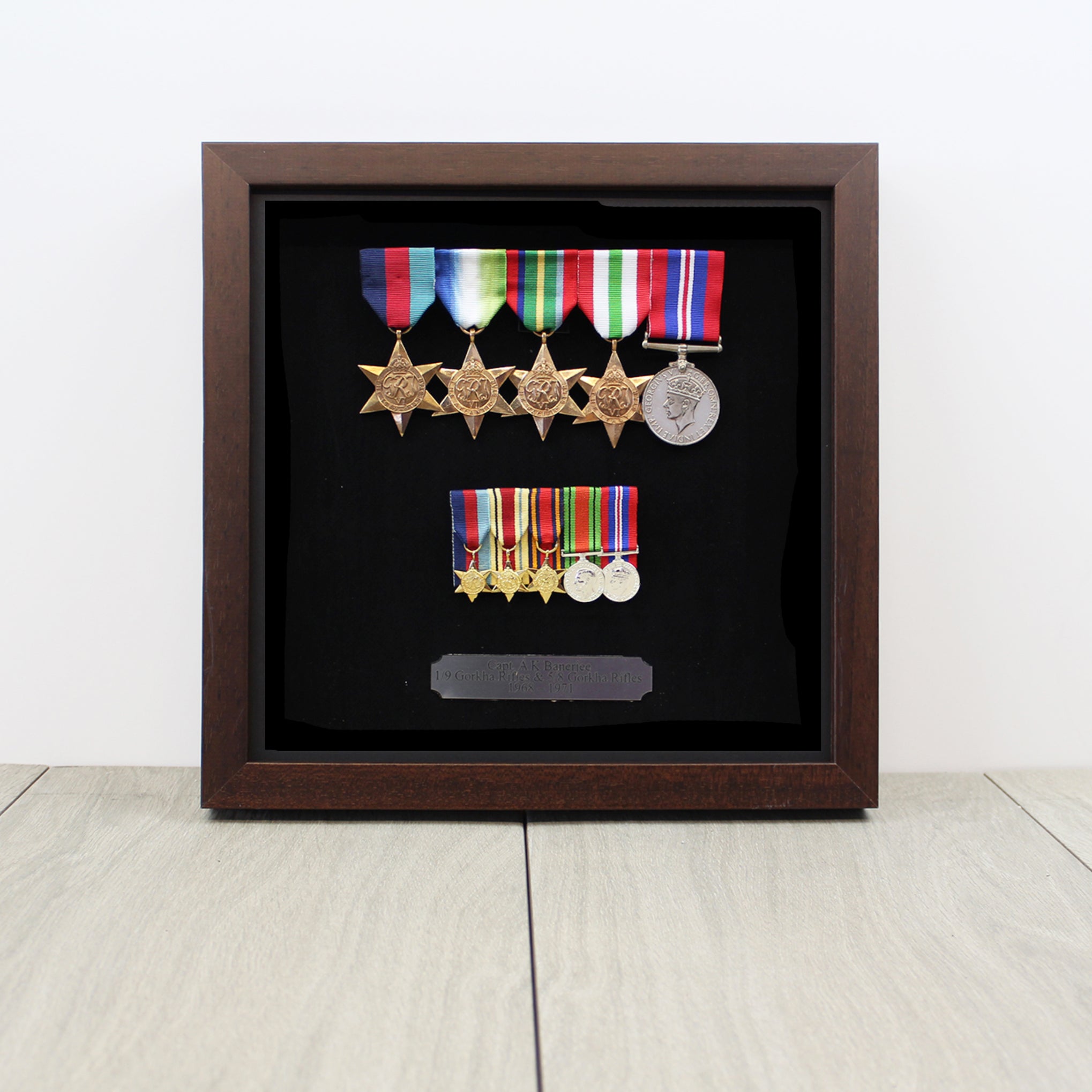 Framing — Empire Medals