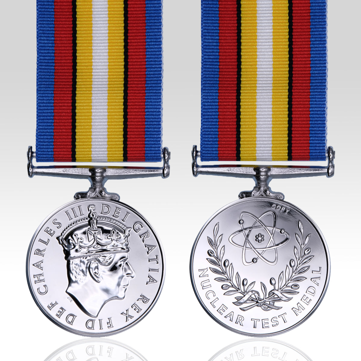 Nuclear Test Full Size Medal — Empire Medals