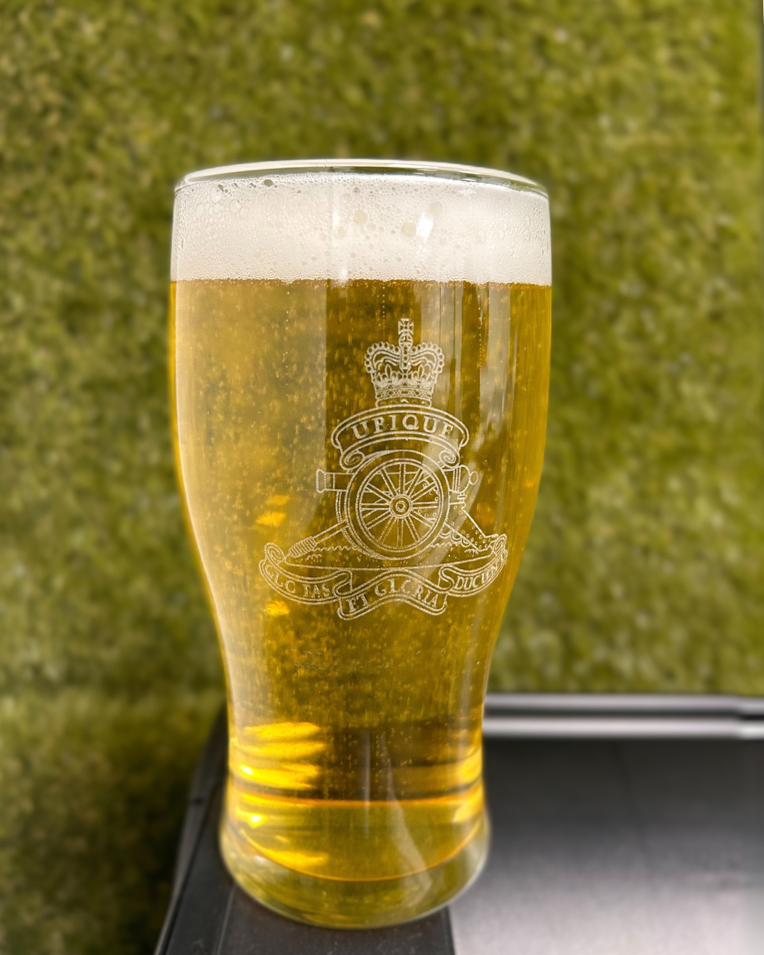Military Engraved Pint Glass — Empire Medals