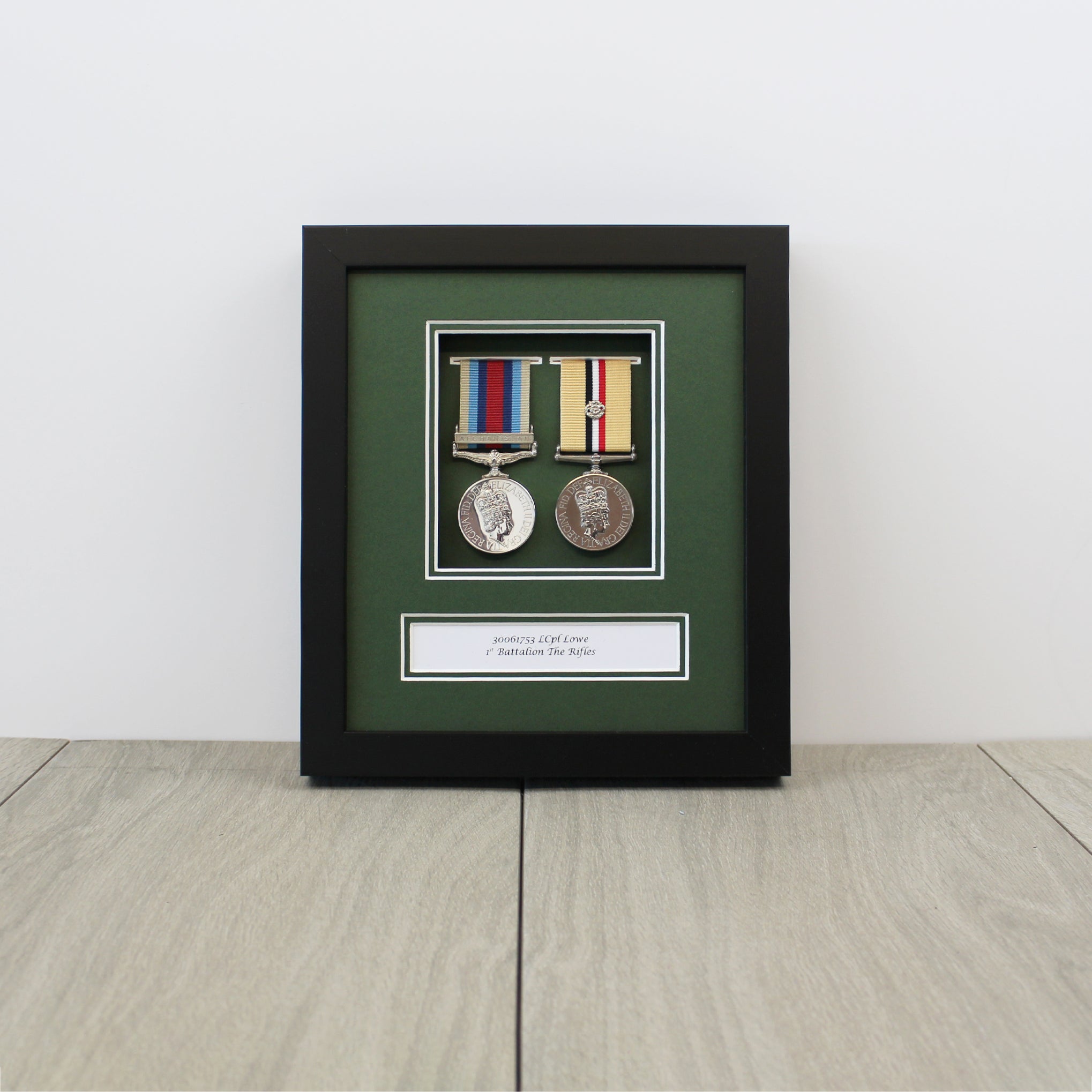 Framing — Empire Medals