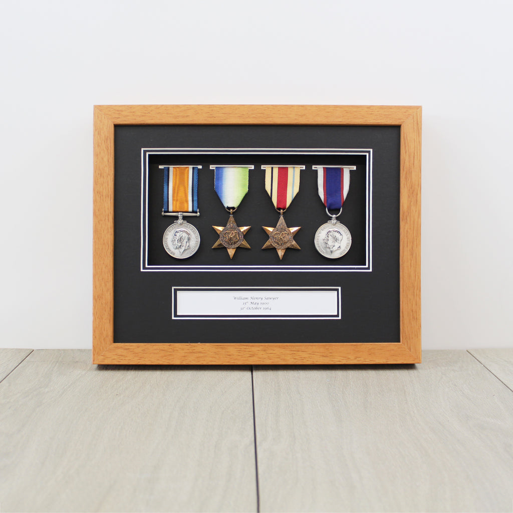 Framing — Empire Medals