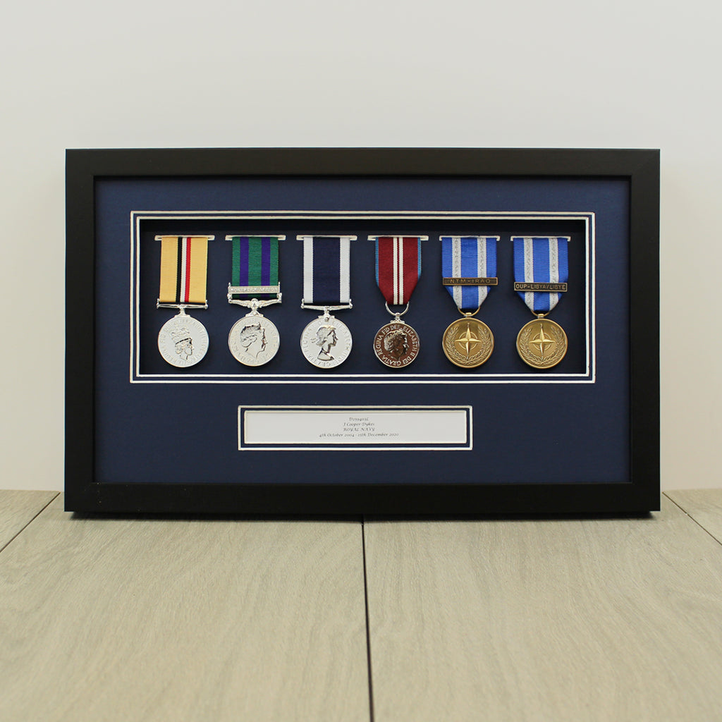 Military Medal Frames — Empire Medals