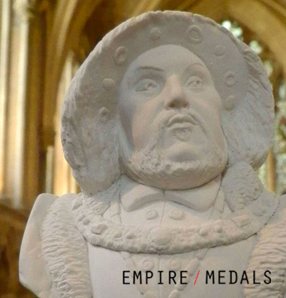 Bust of King Henry VIII – Empire Medals