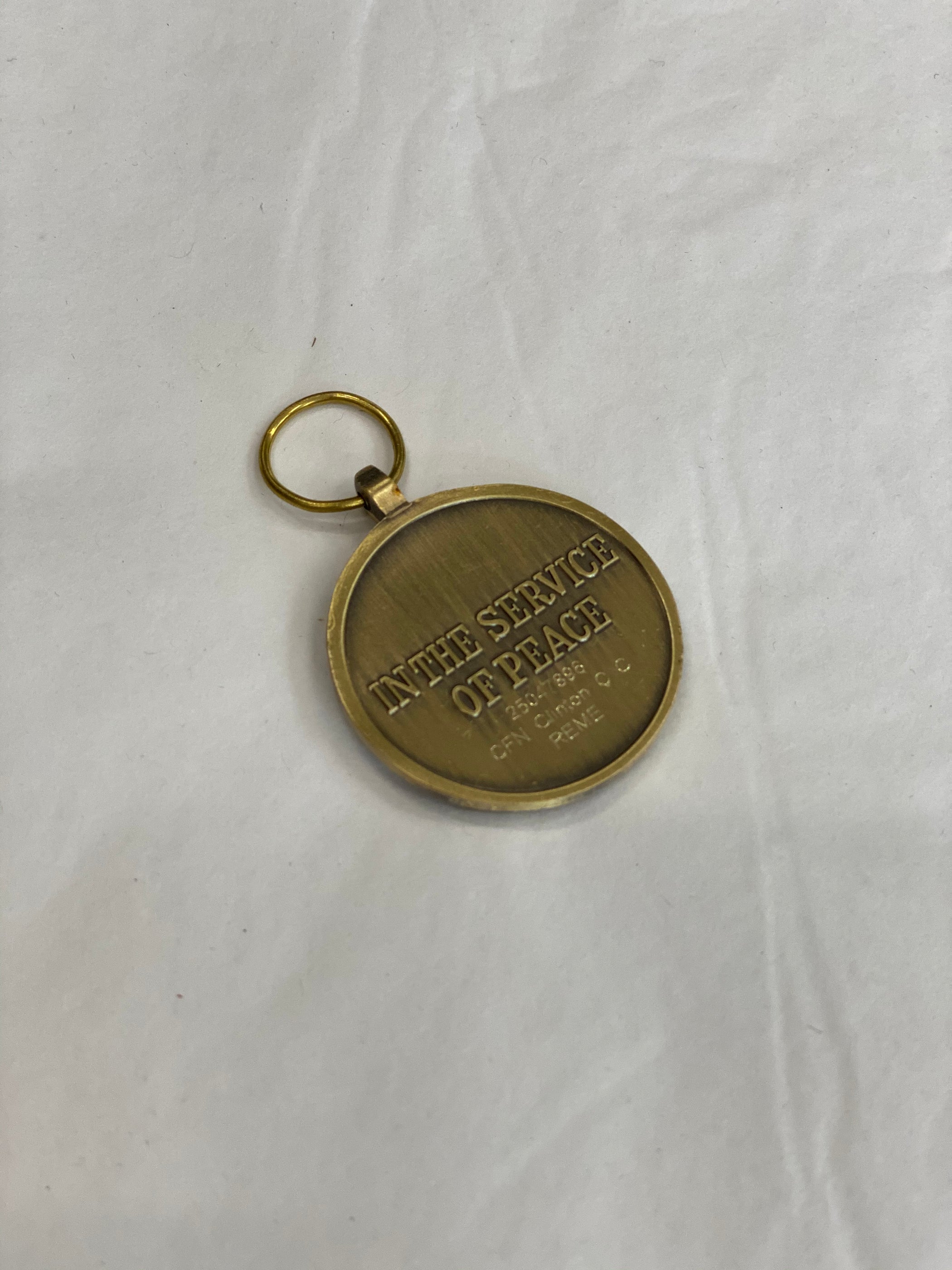 Medal Edge Engraving — Empire Medals