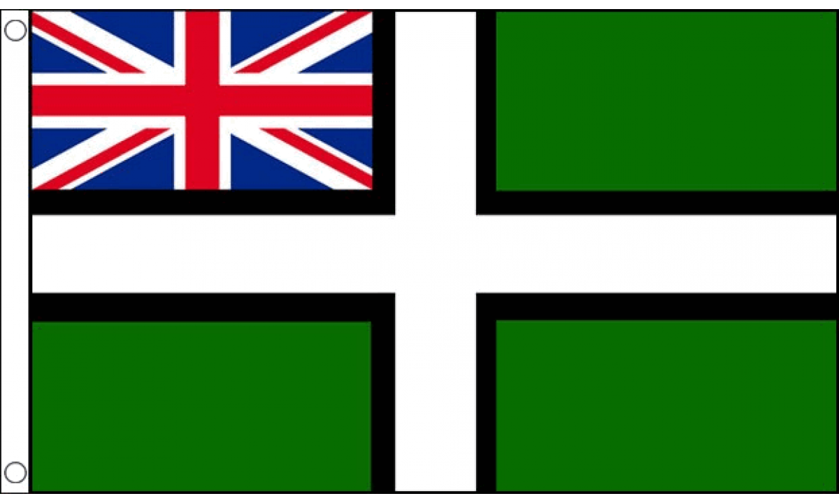 Devon Ensign Flag — Empire Medals
