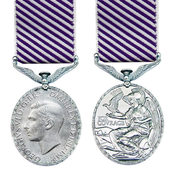 Distinguished Flying Medal GVI British Military Medal for Good Conduct ...