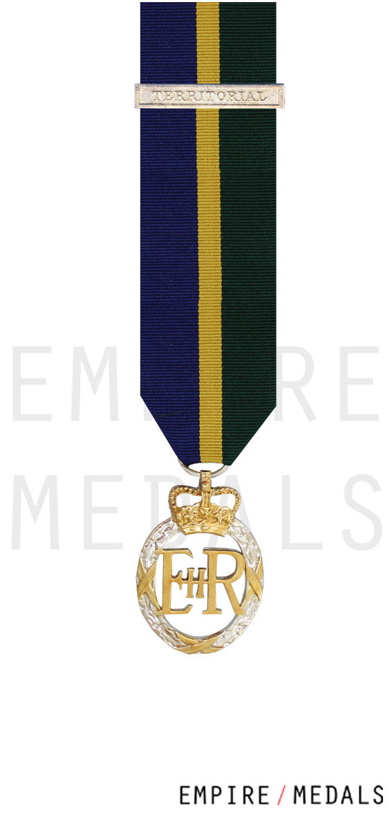 EFFICIENCY DECORATION Post 1982 Miniature – Empire Medals