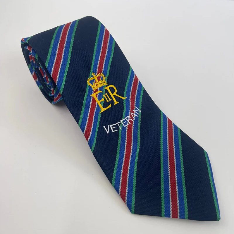British Forces Defence Medal EIIR Commemorative Polyester Tie – Empire ...