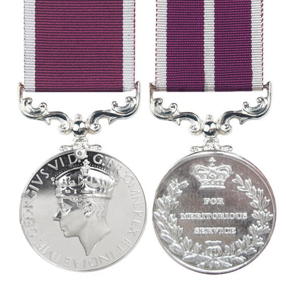 Meritorious Service Medal GVI – Empire Medals