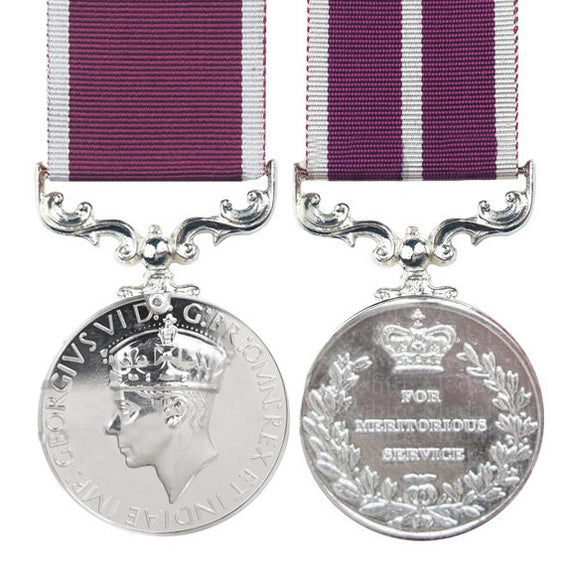 Long & Meritorious Service from Empire Medal Ltd — Empire Medals