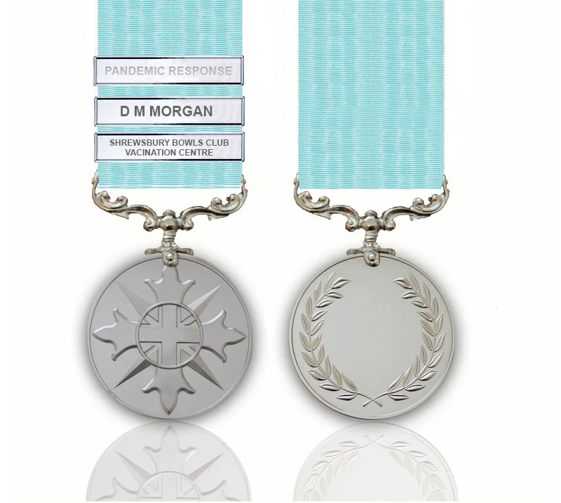 The Pandemic Response Medal of the British People – Empire Medals
