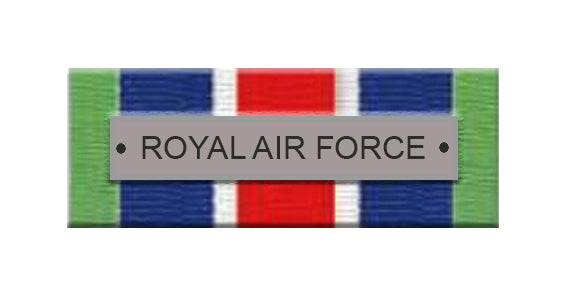 RAF Service Ribbon Bar — Empire Medals