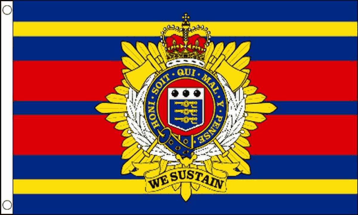 Royal Logistic Corps Flag – Empire Medals