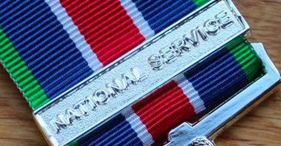 National Service Clasp - Full Size – Empire Medals
