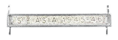 S.E. Asia 1945-46 Full Size Clasp – Empire Medals